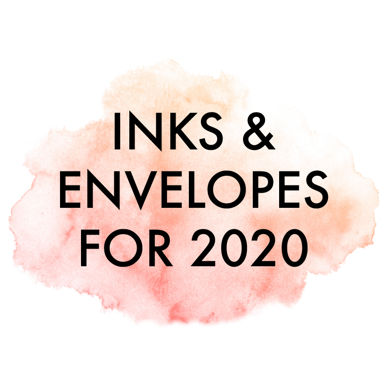Fresh Colors for 2020 - Ink & Envelope – inviting : letterpress boutique
