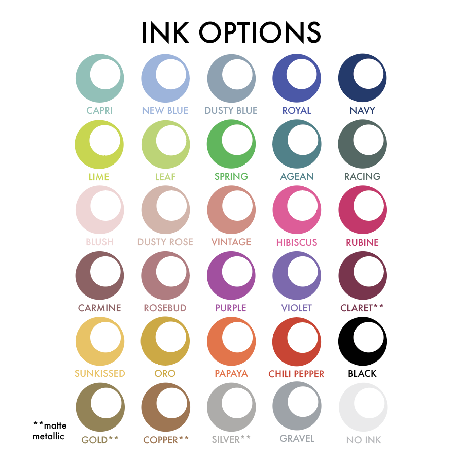 inviting: Professional Letterpressed Personal Stationery {from the desk ...