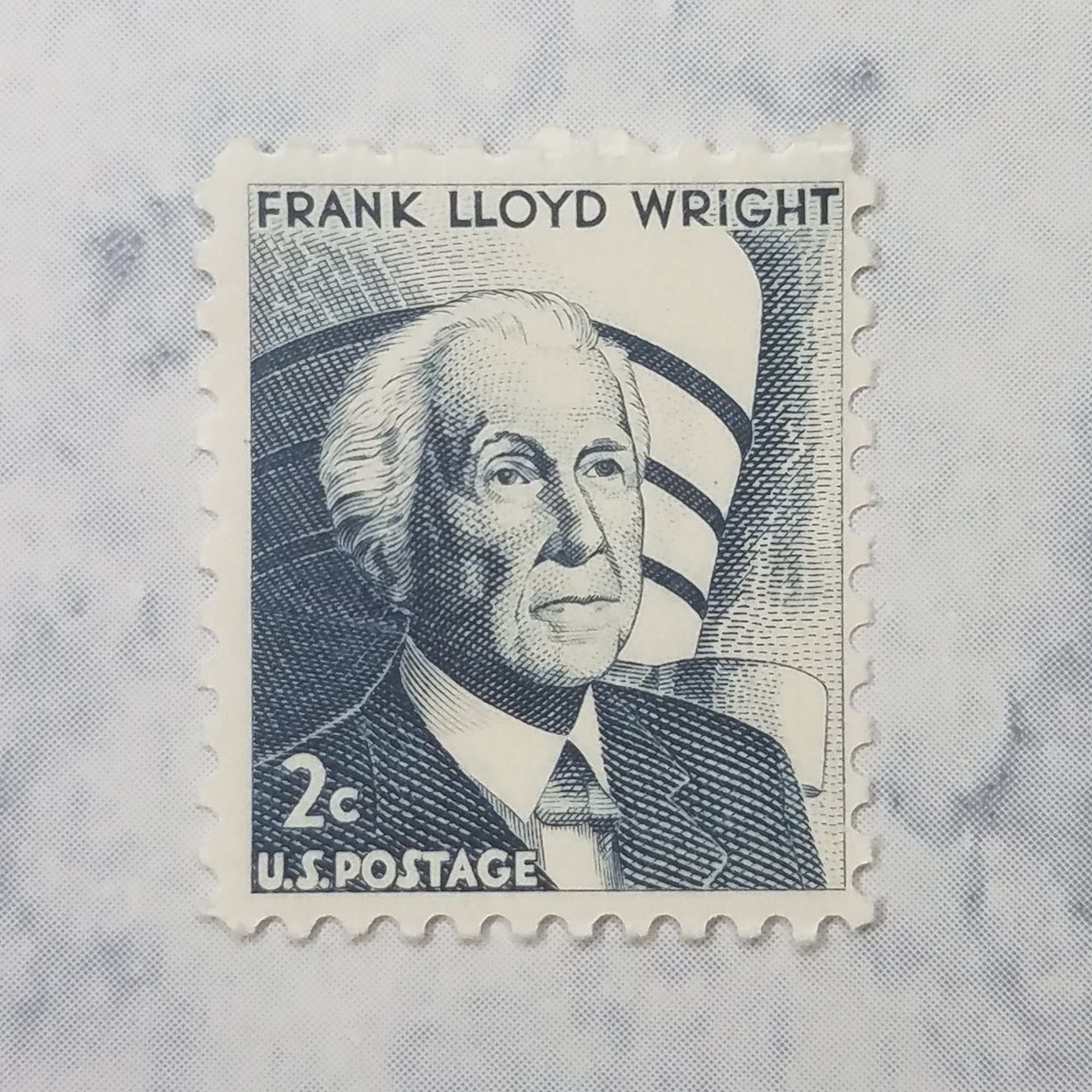 inviting: vintage postage stamps of Frank Lloyd Wright – inviting ...