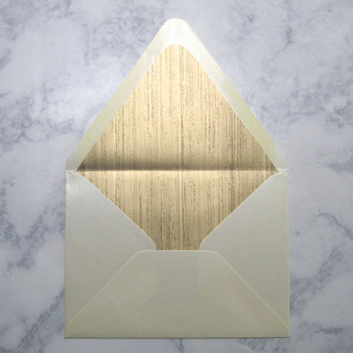 Gold Woodgrain Liners & Pre-Lined Envelopes – inviting : letterpress ...
