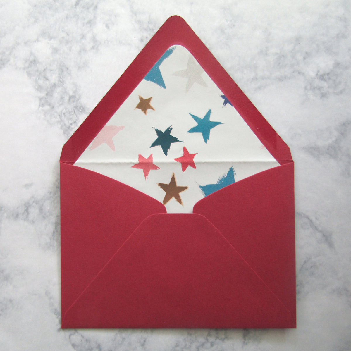 Stars Liners & Pre-Lined Envelopes – inviting : letterpress boutique